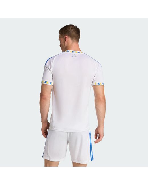 adidas Leeds United Fc 25/26 Home Jersey in White for Men | Lyst UK