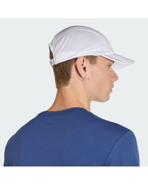 adidas Running Mesh 4 Panel Cap Climacool in Blue | Lyst UK