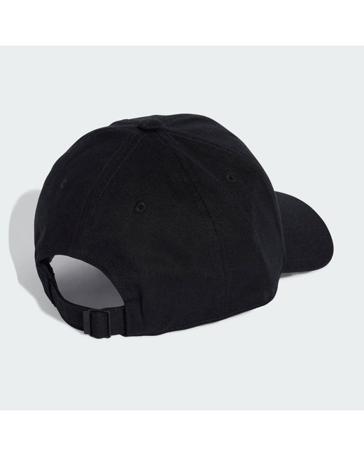 adidas Everyday Icons Cap With Tonal Metal Trefoil in Blue | Lyst UK