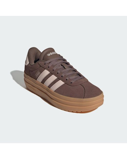 adidas Vl Court Bold Shoes in Brown | Lyst UK