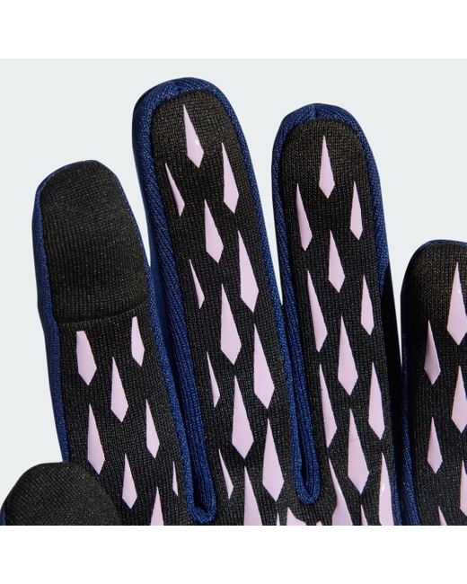 adidas France Fieldplayer Gloves in Blue | Lyst UK