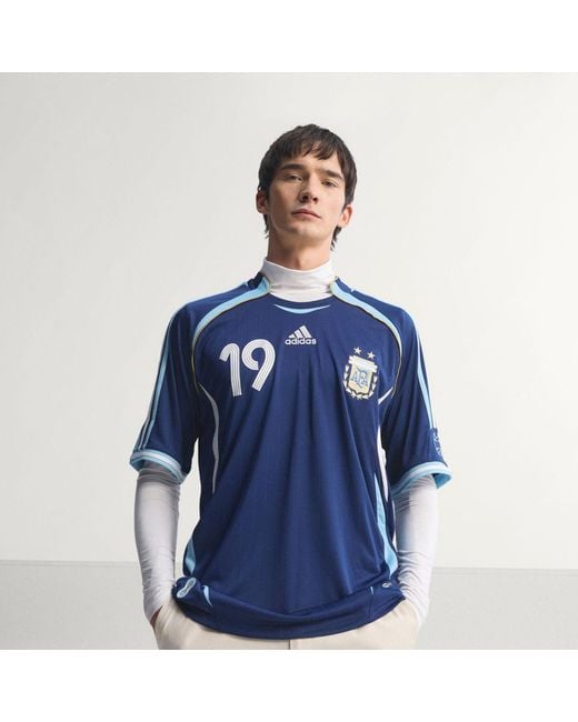 adidas Argentina Away Jersey 2006 Messi in Blue for Men | Lyst UK