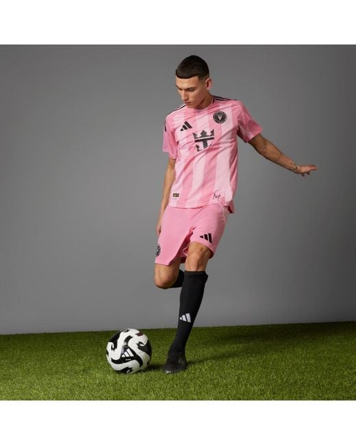 adidas Inter Miami Cf 25/26 Messi Home Authentic Jersey in Pink for Men ...
