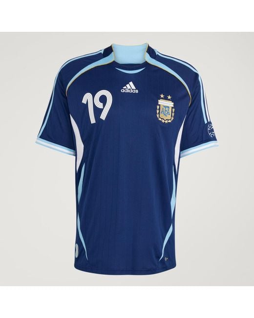 adidas Argentina Away Jersey 2006 Messi in Blue for Men | Lyst UK