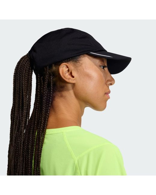 adidas Running Mesh 4 Panel Cap Climacool in Green | Lyst UK