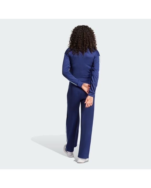 adidas Teamsport Track Suit in Blue | Lyst UK