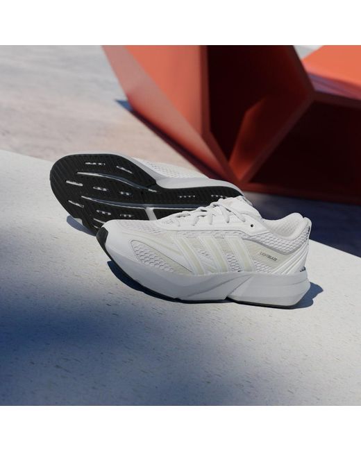 adidas Lightblaze Glow Shoes in White | Lyst UK