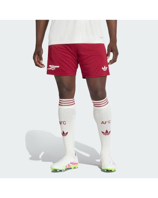 adidas Arsenal 25/26 Third Shorts in Red for Men | Lyst UK