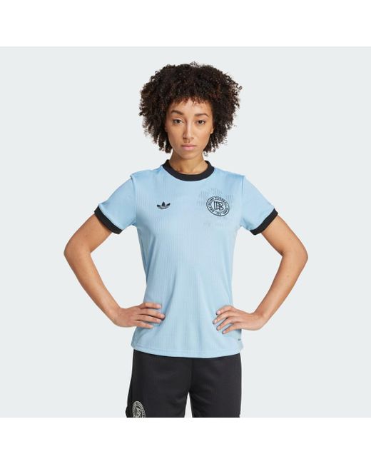 adidas Germany Anniversary Jersey in Blue | Lyst UK