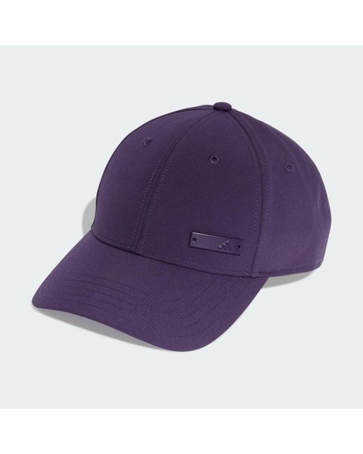 adidas Lightweight Baseball Cap in Purple | Lyst UK