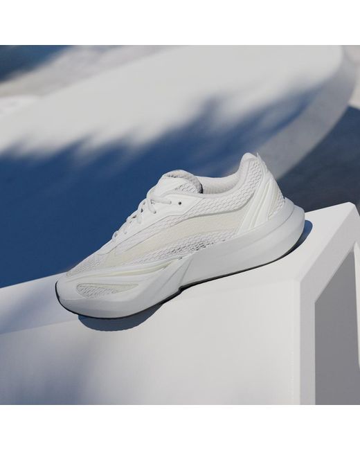 adidas Lightblaze Glow Shoes in White | Lyst UK
