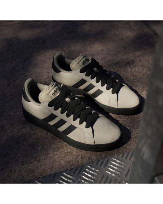 adidas Grand Court Base 00S Shoes in Brown | Lyst UK