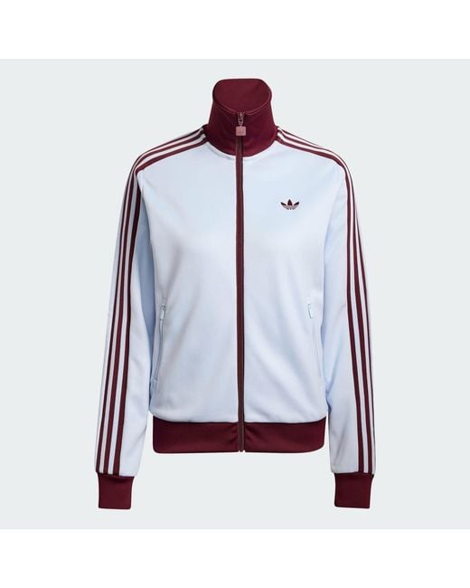 adidas Classic Track Top in Blue | Lyst UK