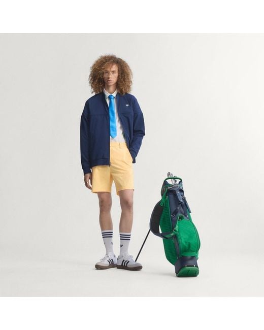 adidas Originals Bomber Jacket in Blue for Men | Lyst UK