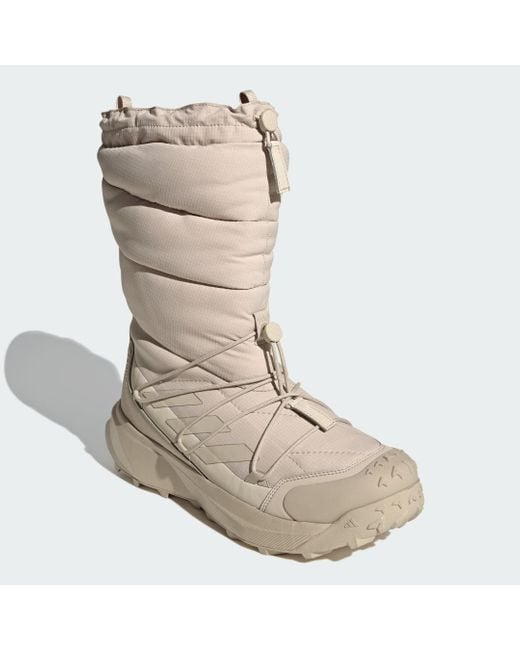 adidas Terrex Winter High Rain.Rdy Cold.Rdy Boots in Natural | Lyst UK