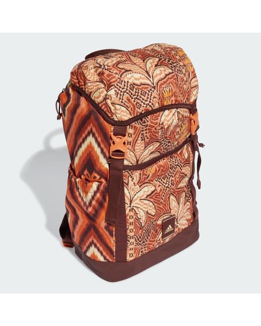 adidas X Farm Rio Premium Backpack in Orange | Lyst UK