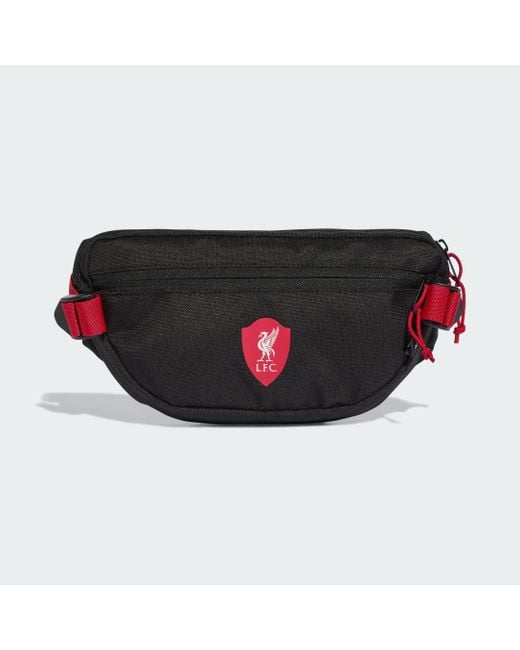 adidas Liverpool Fc Waist Bag in Black | Lyst UK