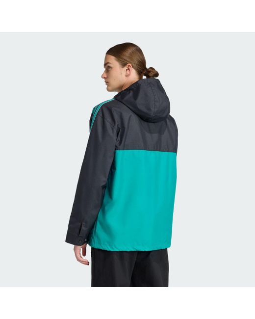 adidas Originals Liverpool Fc Terrace Icons Parka in Blue for Men | Lyst UK