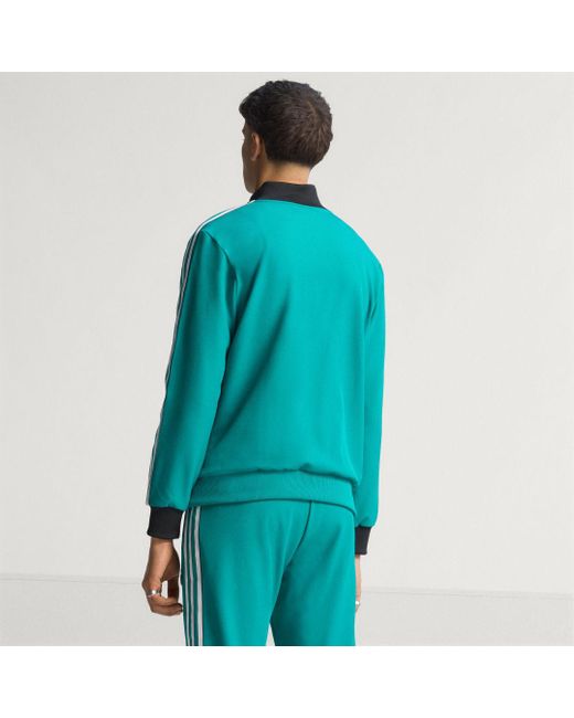 adidas Liverpool Fc Terrace Icons Track Top in Blue for Men | Lyst UK