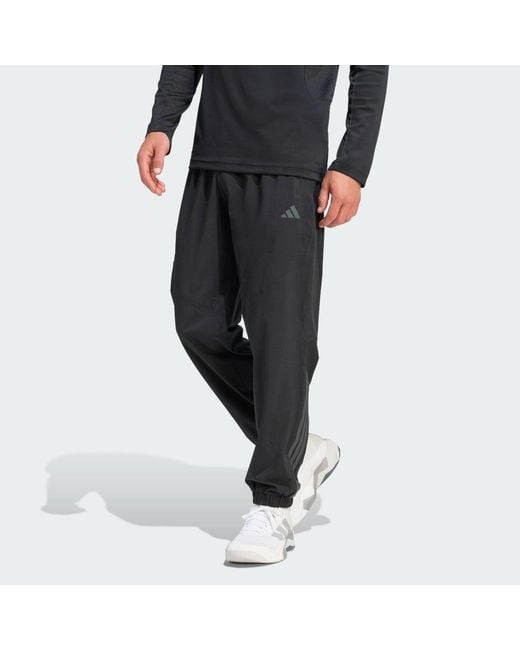 adidas Tech Essentials Workout Track Bottoms in Black for Men | Lyst UK