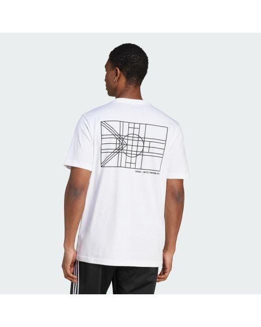 adidas House Of Tiro Nations Graphic T-Shirt in White for Men | Lyst UK