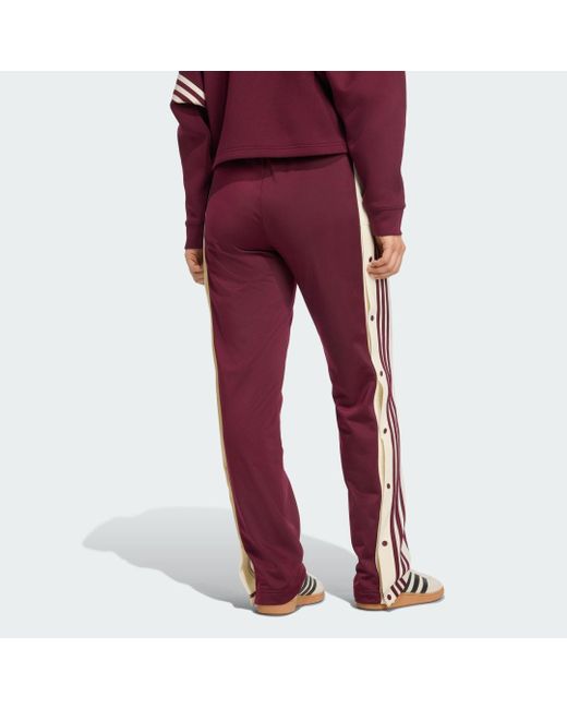 adidas Adibreak Tracksuit Bottoms in Red | Lyst UK