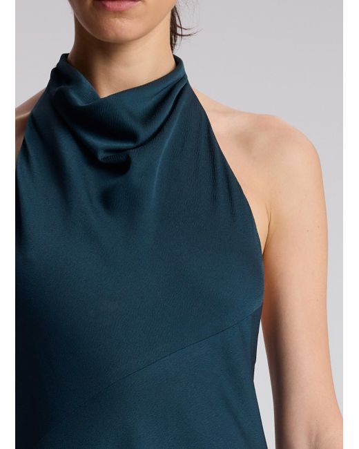 A.L.C. Sara Halter Maxi Dress in Blue | Lyst