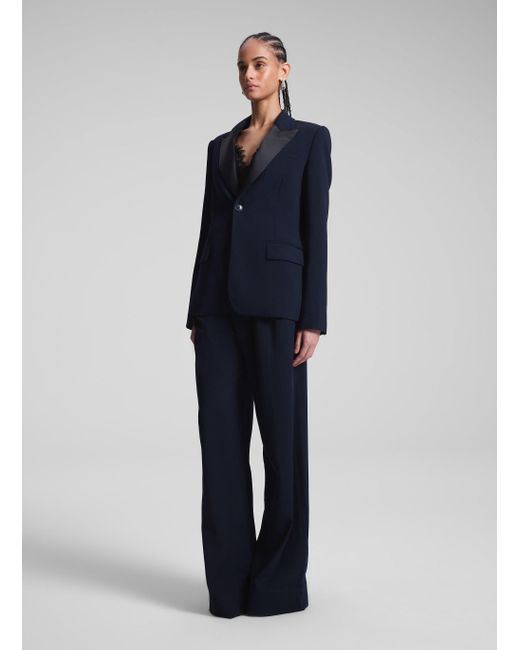 A.L.C. Brandon Tailored Tux Jacket in Blue | Lyst