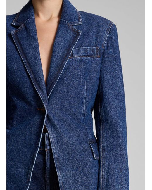 A.L.C. Ross Denim Jacket in Blue | Lyst