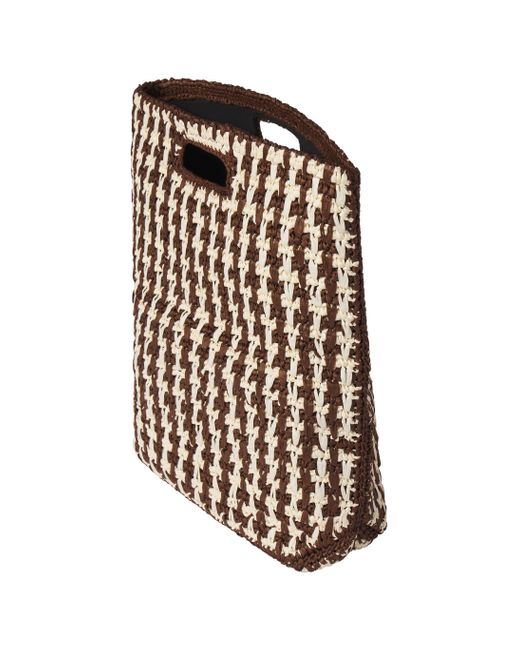 A.L.C. Rori Raffia Bag in White | Lyst