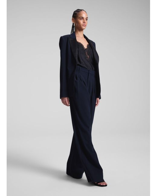 A.L.C. Brandon Tailored Tux Jacket in Blue | Lyst