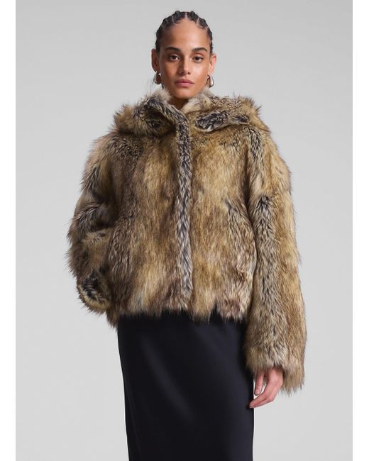 A.L.C. Lex Faux Fur Jacket | Lyst