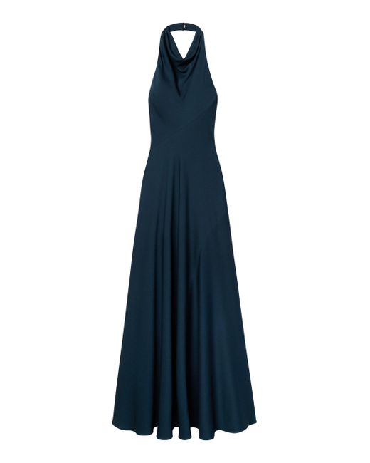A.L.C. Sara Halter Maxi Dress in Blue | Lyst