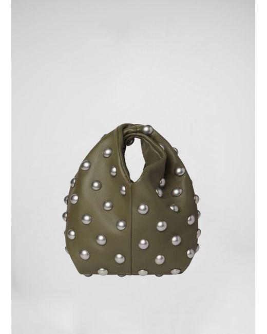A.L.C. Simone Studded Leather Bag in Blue | Lyst