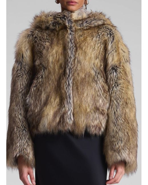 A.L.C. Lex Faux Fur Jacket | Lyst