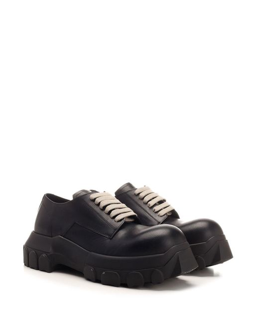 Rick Owens "bozo Tractor" Shoes in Black | Lyst