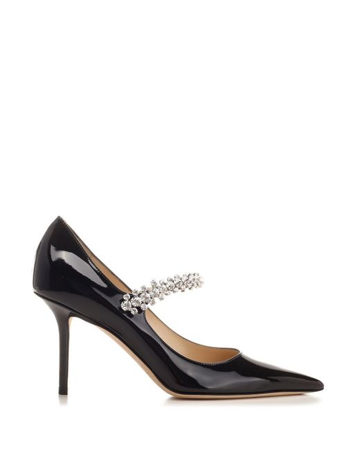Jimmy Choo "bing" Patent Leather Pumps in Black | Lyst