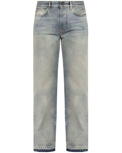 Amiri Baggy Fit Jeans Trousers Light in Blue for Men | Lyst
