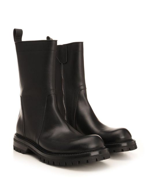 Rick Owens "army Creeper" Boots in Black | Lyst