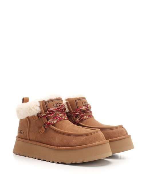 UGG "funkarra" Booties in Brown | Lyst