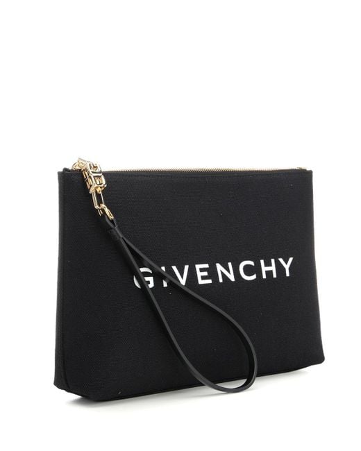 Givenchy Fabric Pouch in Black | Lyst