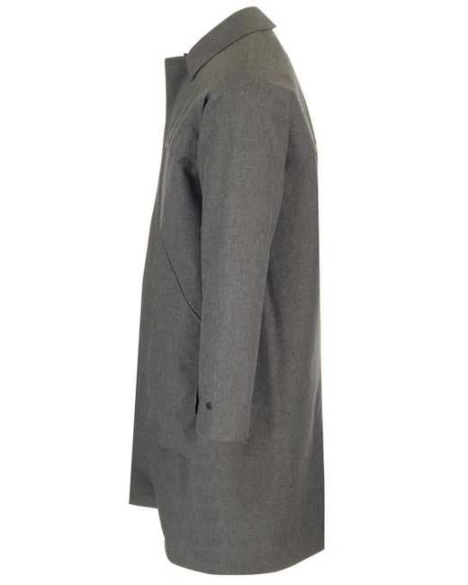 ADHOCONCEPT Work Trench in Gray for Men | Lyst