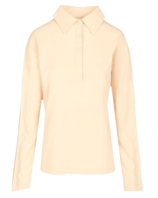 The Row "roddie" Sweater in Natural | Lyst