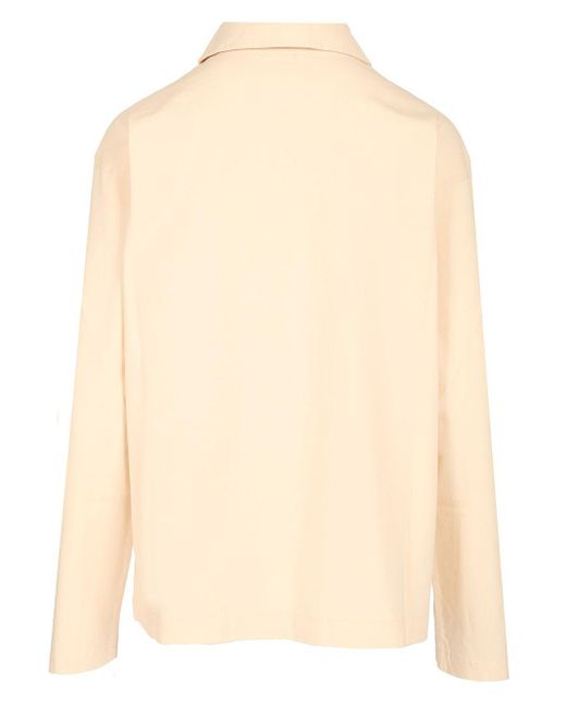 The Row "roddie" Sweater in Natural | Lyst