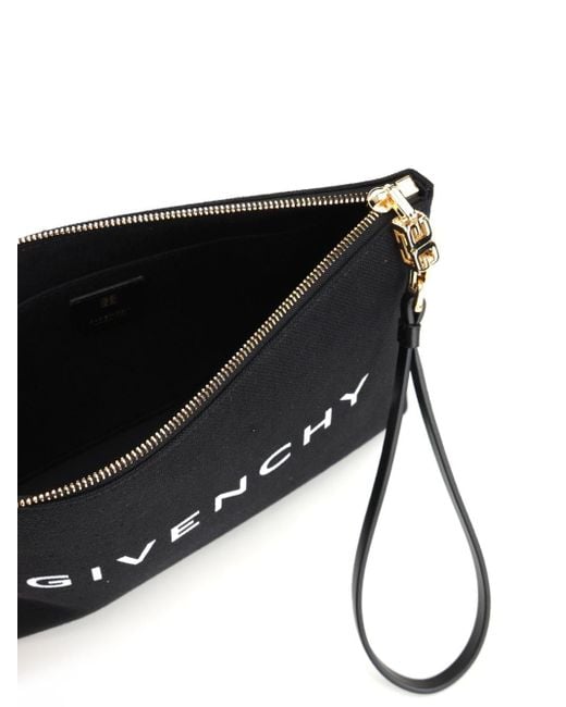 Givenchy Fabric Pouch in Black | Lyst