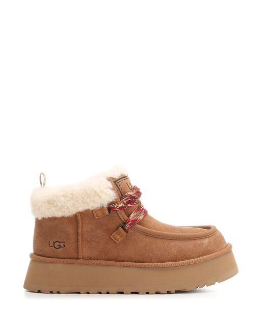 UGG "funkarra" Booties in Brown | Lyst