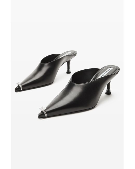 Alexander Wang Akilita Ring Mule in Black | Lyst UK