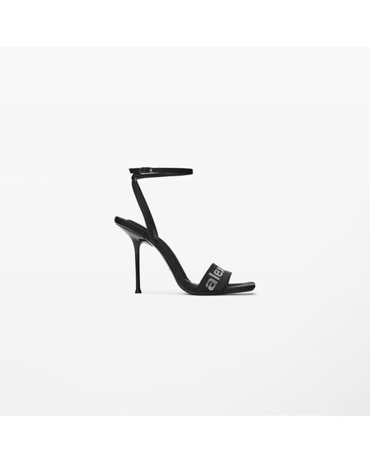 Alexander Wang Julie Billboard Sandal in White | Lyst UK