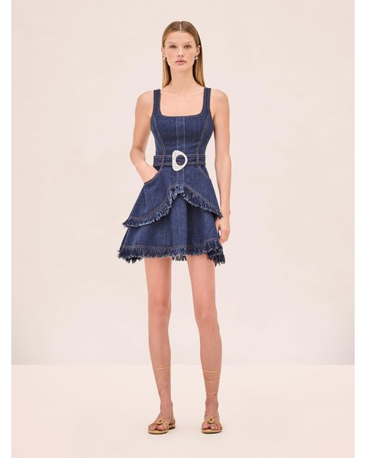 Alexis Macey Dress in Blue | Lyst