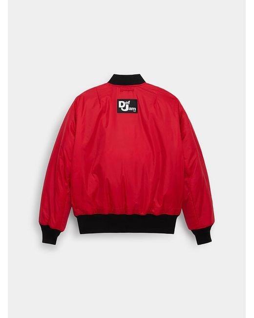 Alpha Industries Def Jam 40th Anniversary X Alpha Ma-1 in Blue for Men ...